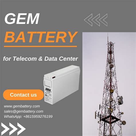 Long Life Telecommunications And Data Center Batteries