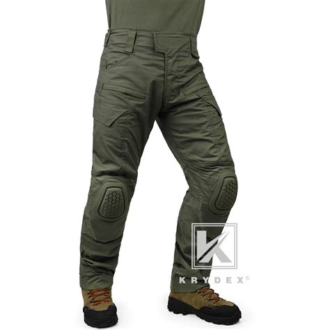 Krydex Gun4 Combat Trouser Tactical Pants W Knee Pads Army Clothing