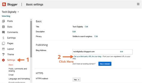 How To Add Custom Domain To Blogger With Godaddy Tech Digitally