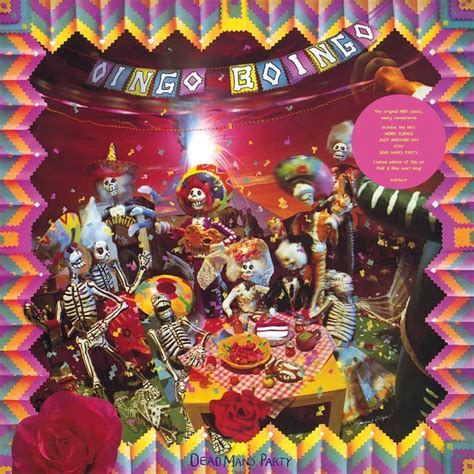 Oingo Boingo Dead Mans Party Pink Swirl Rvinylreleases