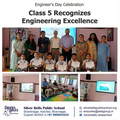 Engineers Day Celebration Sbps Class 5 Recognizes Engineering