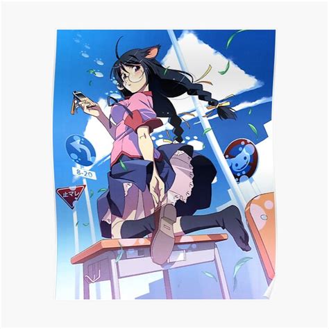Monogatari Series Posters Redbubble