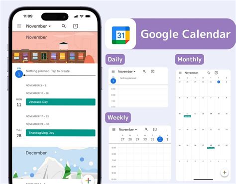 How To Add Stylish Calendar Widgets 【ios Android】 Widgetclub