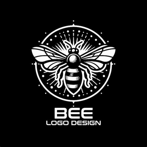 Bee Badge Logo Free Vectors And Psds To Download