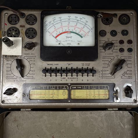 1950s Triplett Instruments Electrical Tester