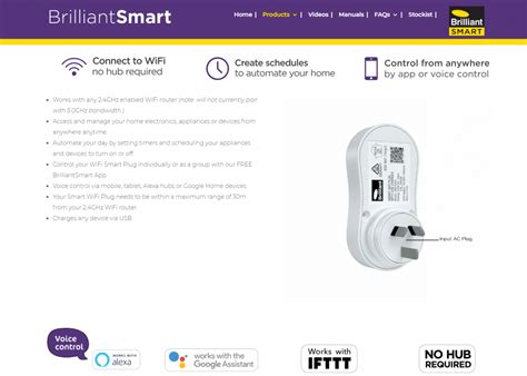 SMART Wifi Power Plug Switch With USB Lighting Network