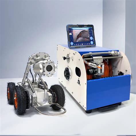 Cutting Edge Cctv Sewer Pipeline Robotic Crawler Inspection Camera