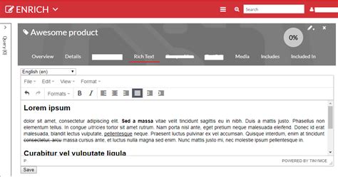 Creating A Rich Text Wysiwyg Editor In Inrivers Web Client