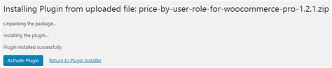 Installing The Plugin Product Prices By User Roles For Woocommerce