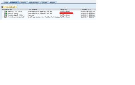 Solved Workflow Status Is Getting Cancelled Sap Community