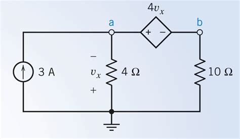 Solved Find The Vb And Va Using The Node Method
