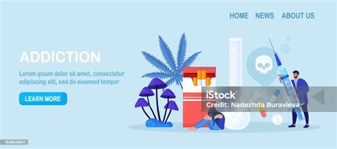 중독 생명을 위협하는 상태 우울증에 걸린 슬픈 사람들 마약 마약 및 향정신성 물질 담배에 중독 된 스트레스 강한 숙취를 가진 중독자 여자 알코올 중독과 마약 건강관리와