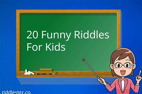 60 Funny Riddles With Answers Riddlester