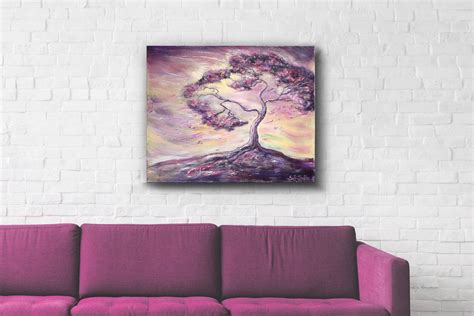 Tree Of Life Painting Original Tree Artwork Acrylic Canvas Art Etsy
