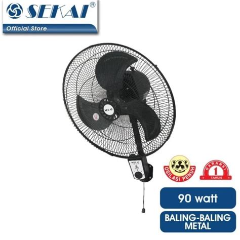 Jual Sekai Kipas Angin Dinding Besi Hwn 1857 Po Kipas Angin Tembok