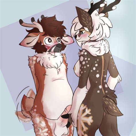 Rule 34 Absurd Res Anthro Anus Blush Deer Duo Erection Female
