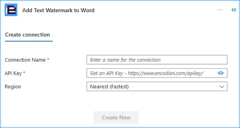Create An Encodian Connection In Power Automate Encodian Customer Help