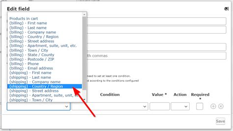 Setting Up Conditional Fields On Woocommerce Checkout Pages