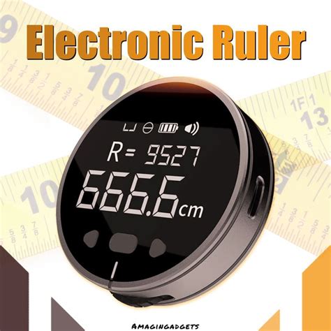 Accurate Measuring Made Easy With This Electronic Ruler Ruler Make