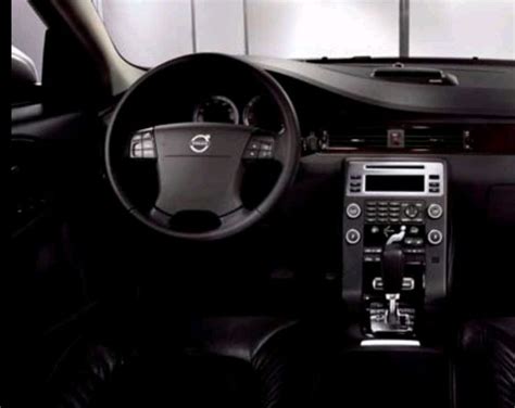 Volvo S80 Interior With Black Leather Seats