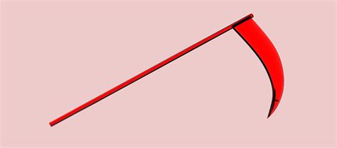 Blood Scythe Prop Power Cosplay Prop 3d Model 3d Print Files Etsy