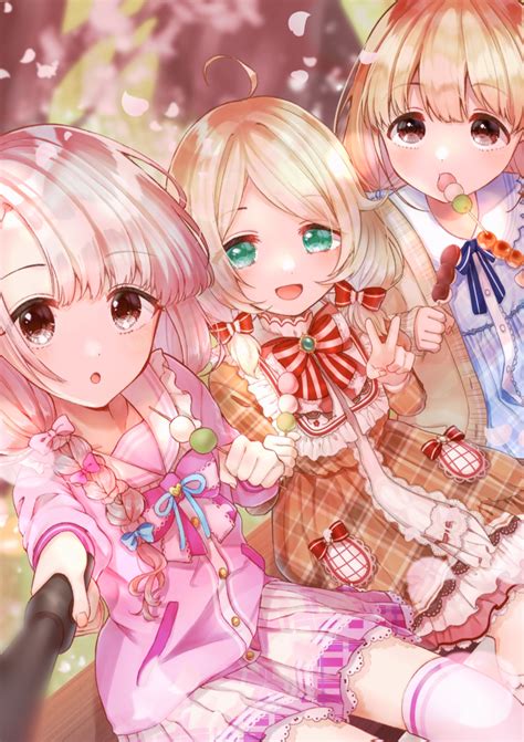 Futaba Anzu Hisakawa Nagi And Yusa Kozue Idolmaster And 2 More