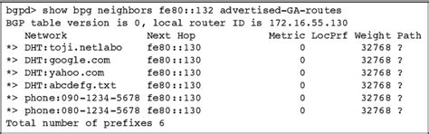 Figure 11 From Design Of Flexible Layer 3 Routing Protocol With