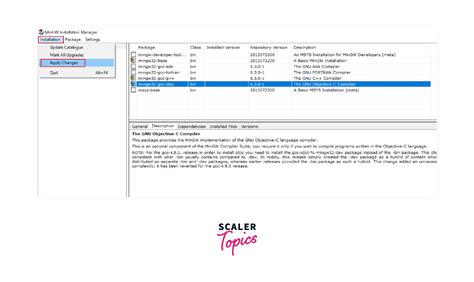 Download And Install C GCC Compiler For Windows Scaler Topics