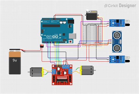 Arduino Controlled Robotics Platform With Ultrasonic And Ir Sensing How To Guide And Editable