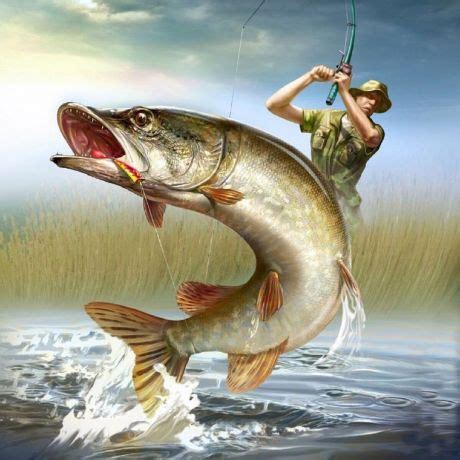 Рыбалка | Fish painting, Cross paintings, Fish