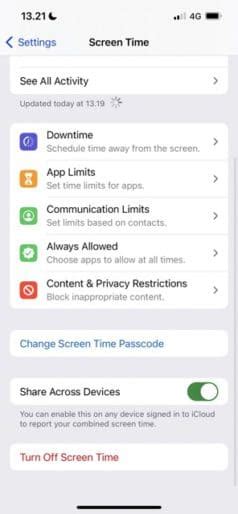 How To Reset Screen Time Passcode Ios Ipad Mac Appletoolbox