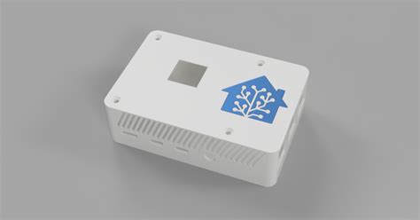 raspberry pi 4 model b home assistant case by stjohnny22 download