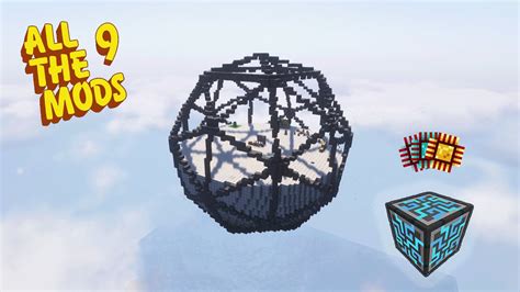 All The Mods 9 Episode 3 The Start Of My Mega Base And Ae2 Progression