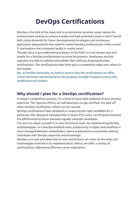 Devops Universitypdf