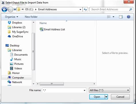 How To Import Excel Contacts Free Group Email And Mass Email Newsletter Software