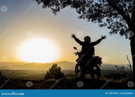 Motorcycle Sunrise