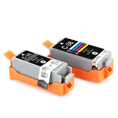 适用佳能原装ip110墨盒35 36墨盒canon Pixma Ip100墨水盒pgi 35bk黑色cli 36c彩色tr150