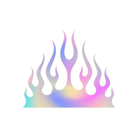 Rainbow Fire Vector Art Icons And Graphics For Free Download