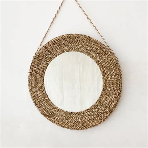 Seagrass Mirror Etsy
