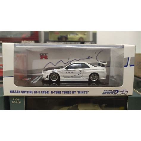 Jual Inno64 Inno Nissan Skyline Gtr R34 R Tune Mines Mines Black