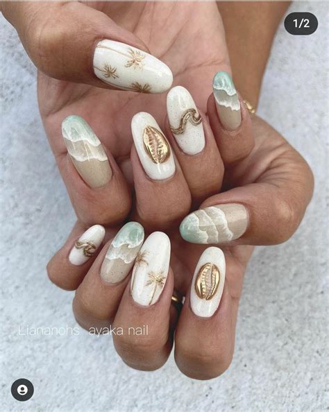 Best 13 63 Sea Inspired Nails For A Fresh Coastal Vibe Artofit