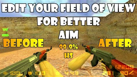 CS How To Change FOV And Get Better Field Of View For Better AIM YouTube