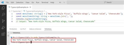 How To Convert An Array To A String In Typescript
