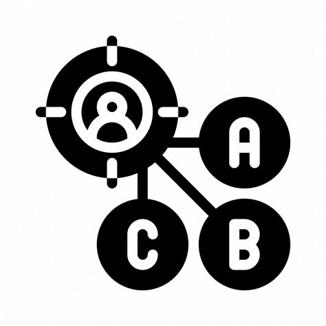 Segmentation Target Audience Targeting Client Customer Icon