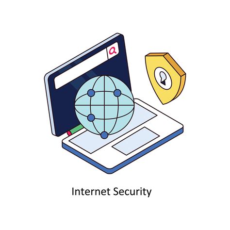 Internet Security Vector Isometric Icons Simple Stock Illustration 21500654 Vector Art At Vecteezy