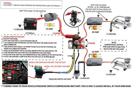 Evolve Dual Compressor Wiring Kit By Avs Complete Air Ride