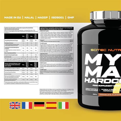 Scitec Nutrition Myomax Hardcore 28kg Ultimate Mass Gainer With