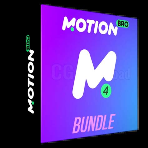 Motion Bro 4 Packs Collection 2023 Cgdownload