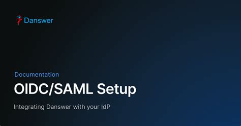 Oidcsaml Setup Edux Documentation