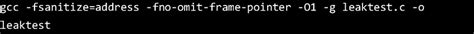AddressSanitizer使用介绍